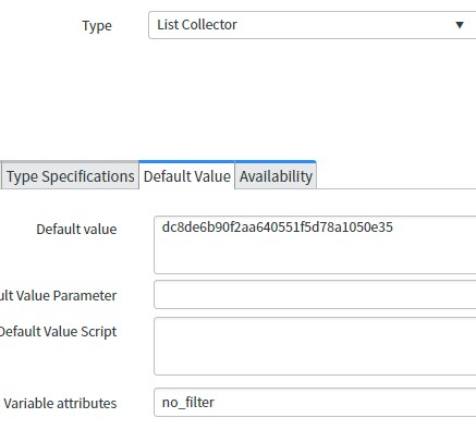 Solved: List collector set value not working properly - ServiceNow ...