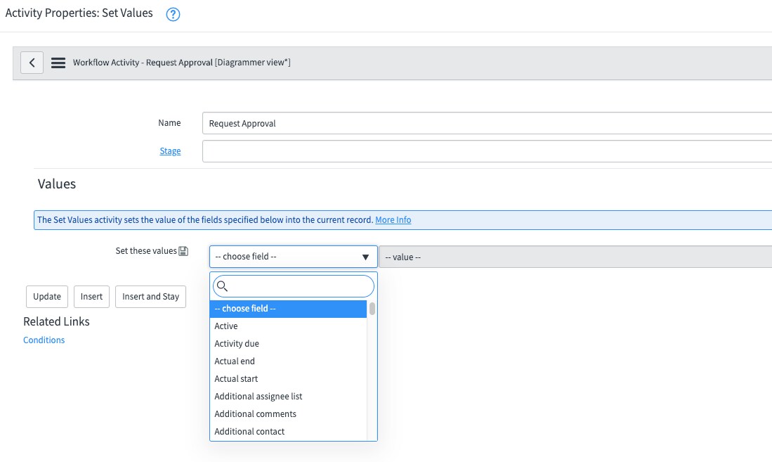Set Field Values Using Server Side Run Script - ServiceNow Community