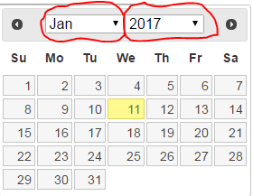 Solved: Customizing the date picker - year selection - ServiceNow Community