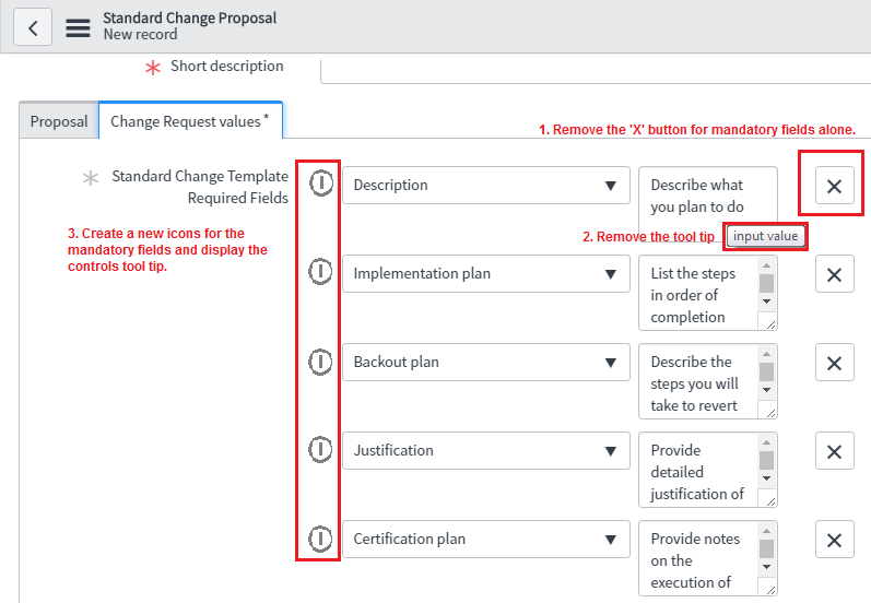 How to hide delete button in Standard change templ... - ServiceNow ...