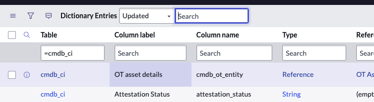 Solved: how to find the cmdb_ci table and all the fields o ...
