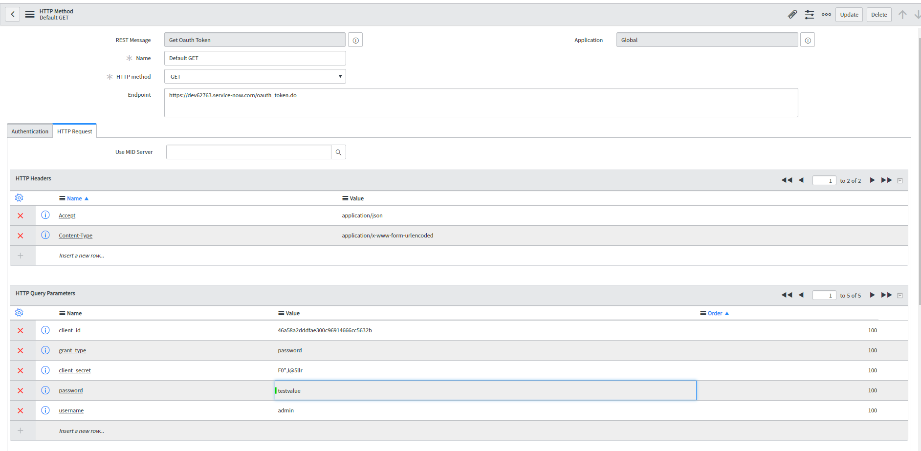 Getting "access_denied" error when try to get acce... - ServiceNow ...