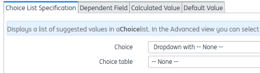 Solved: Field of type table_name with None option - ServiceNow Community