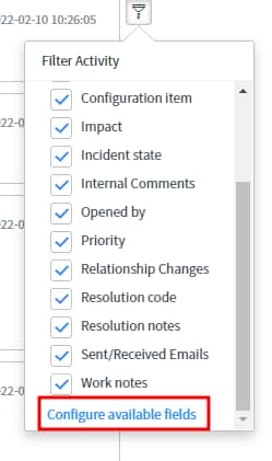 Solved: Additional comments - options - ServiceNow Community