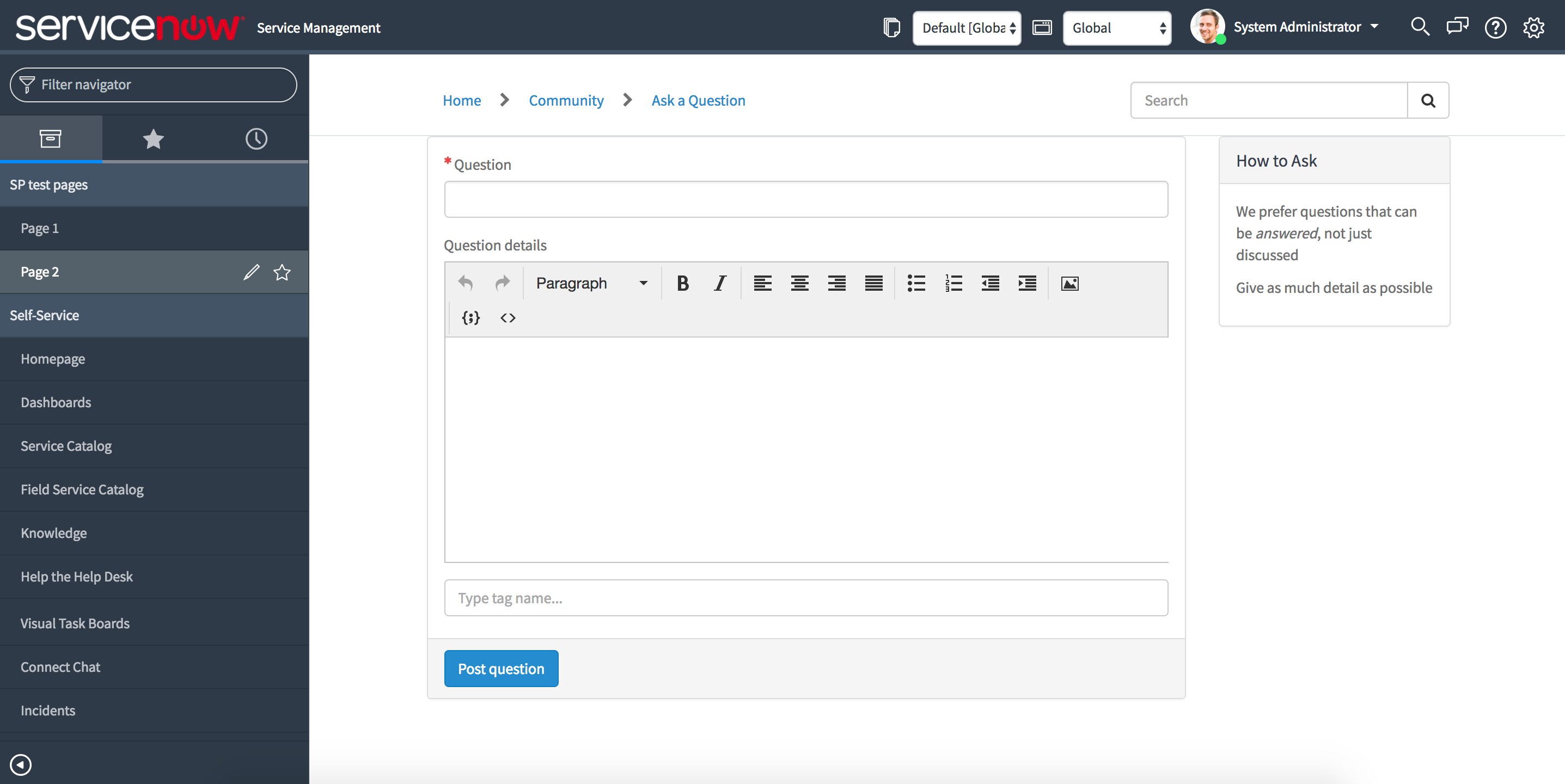 UI pages vs Service Portal pages - do we really ne... - ServiceNow ...