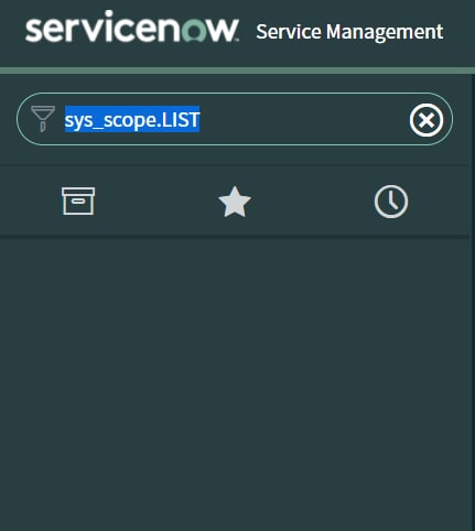 Solved: How to check the details of the application scope？ - ServiceNow ...