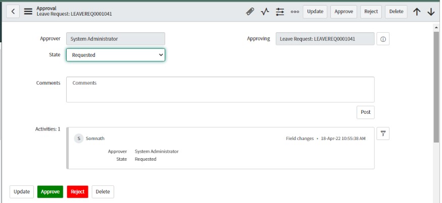 reject button color code