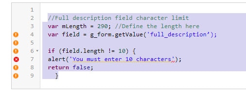 Solved: Re: Script for setting character limit on multi-li ...