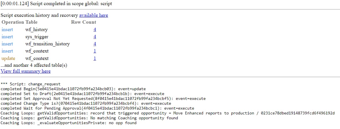 Solved: Script to Change change request is not Working - ServiceNow Community