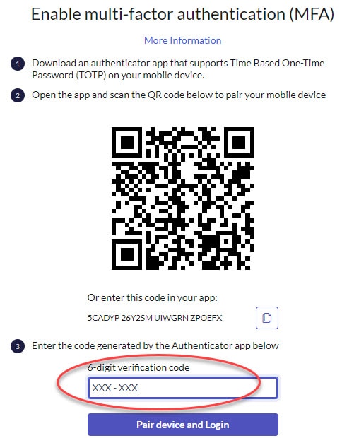 Solved: Multi-factor Authenticator, 6-digit verification c ...