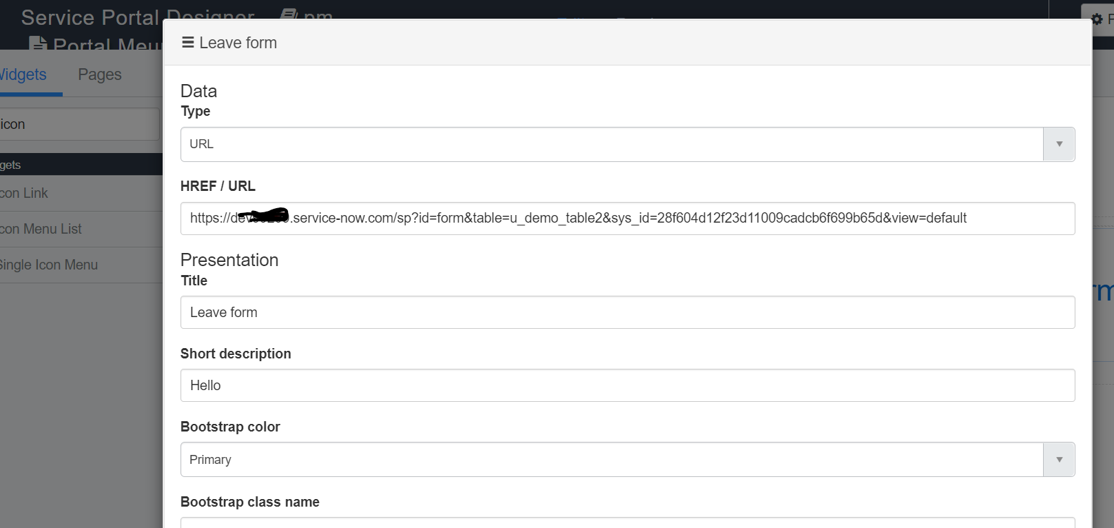 Solved: Display Custom table form on portal. - ServiceNow Community