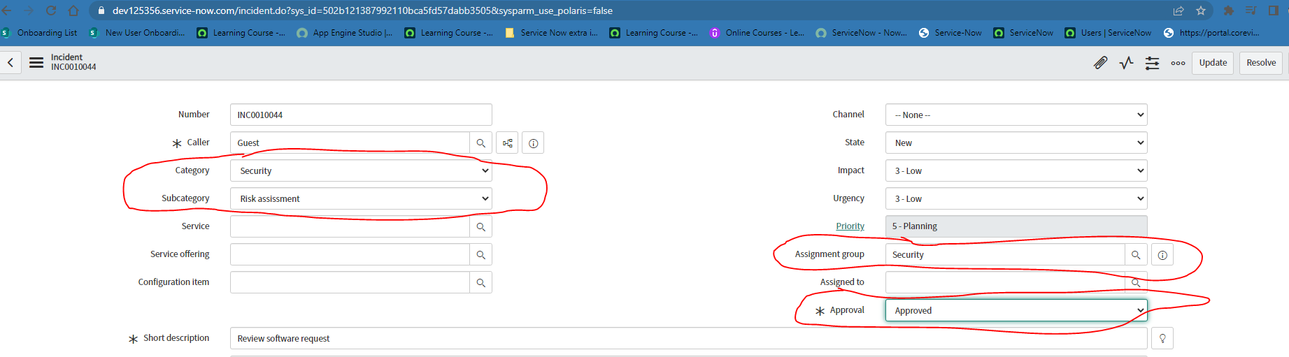 Solved: How to hide/show fields in the incident record unt ...