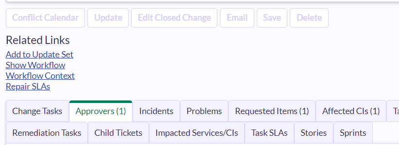 Change Management Approver - ServiceNow Community