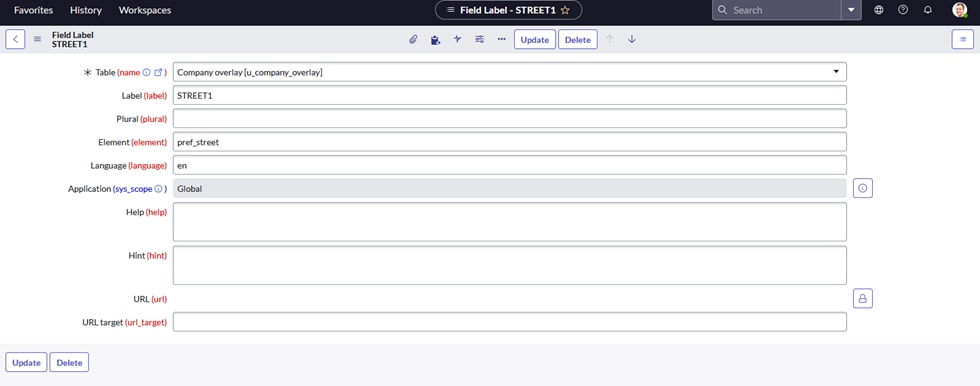 Setting Custom Column Labels For Table Export To E Servicenow
