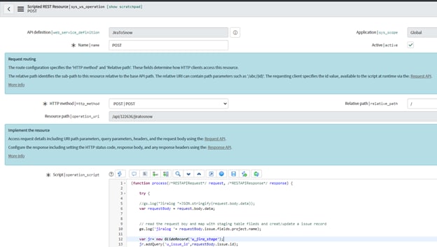 Jira Integration with ServiceNow using Webhook - ServiceNow Community