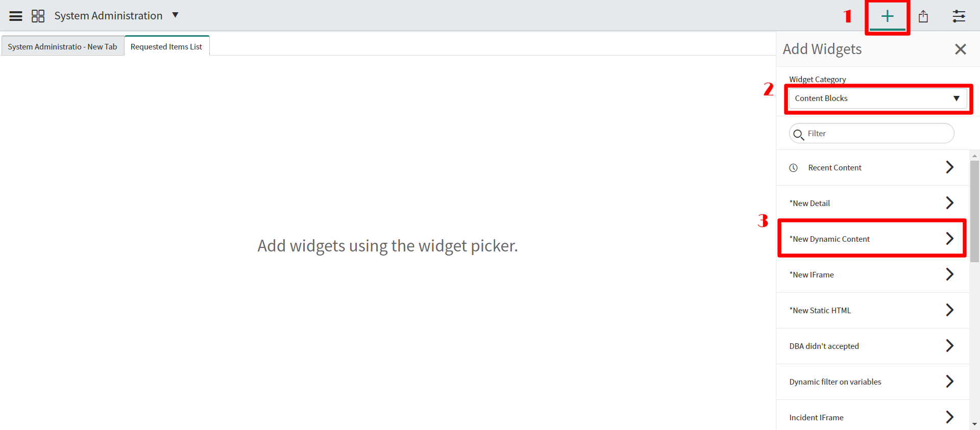 Custom Interactive filter based on Catalog item va... - ServiceNow ...