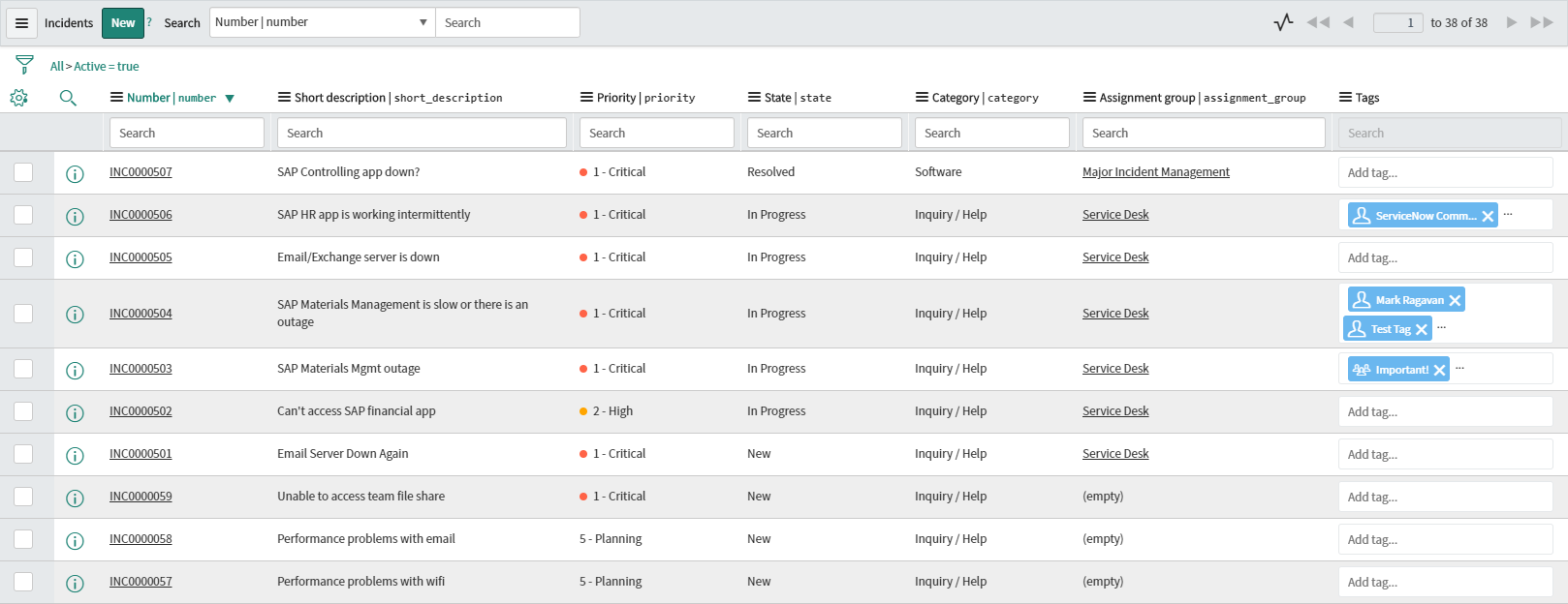 Scripted Tags - ServiceNow Community