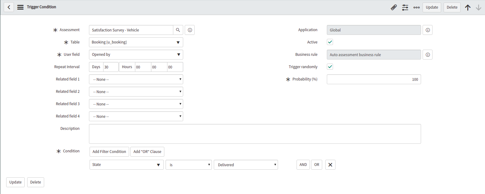 Create a Simple Survey for a Service (Survey Desig... - ServiceNow ...