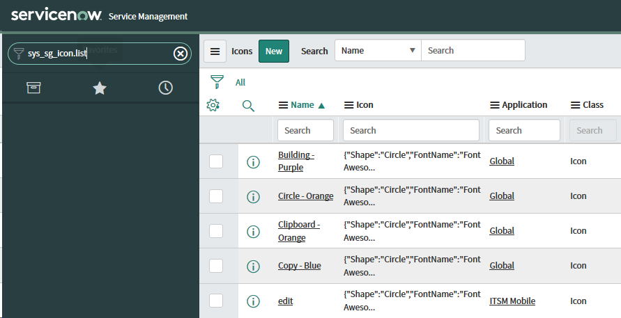 Using additional icons in the ServiceNow Agent app - ServiceNow Community