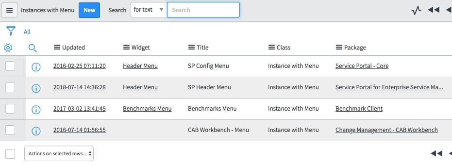 How to customize the header menu (advanced) - ServiceNow Community
