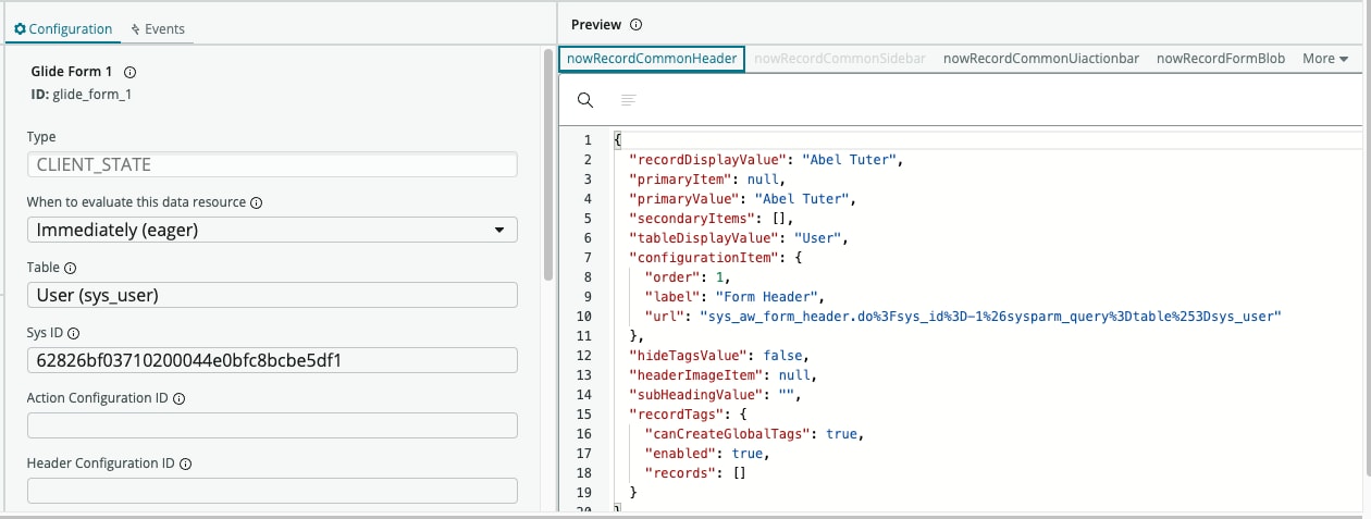 How to use the Form component - ServiceNow Community