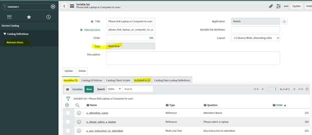 Multi-row variable set in Notifications via Notifi... - ServiceNow ...
