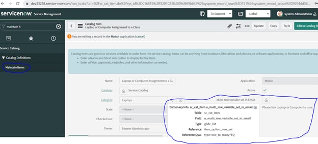 Multi-row variable set in Notifications via Notifi... - ServiceNow ...