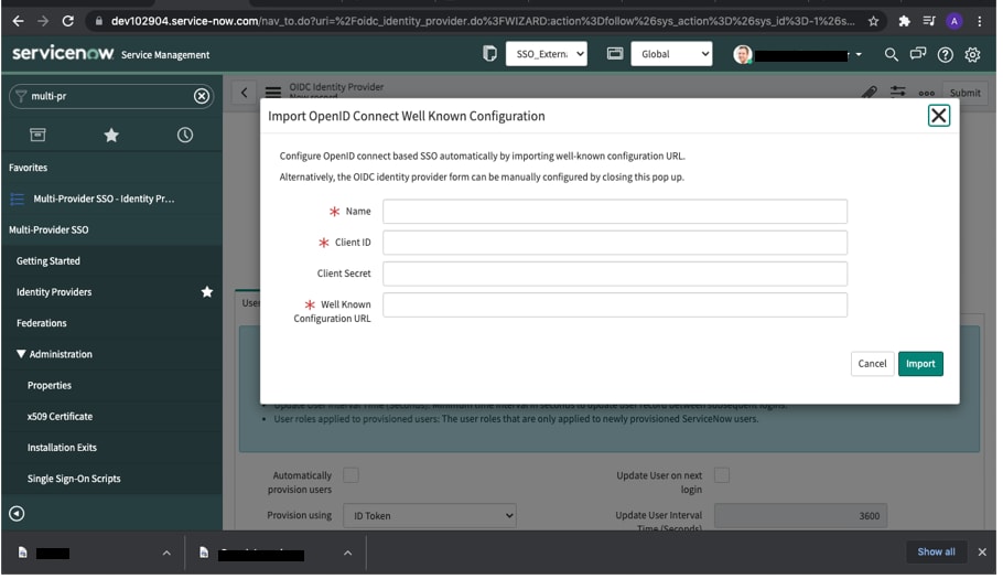 Single Sign on setup in 20 mins - ServiceNow Community