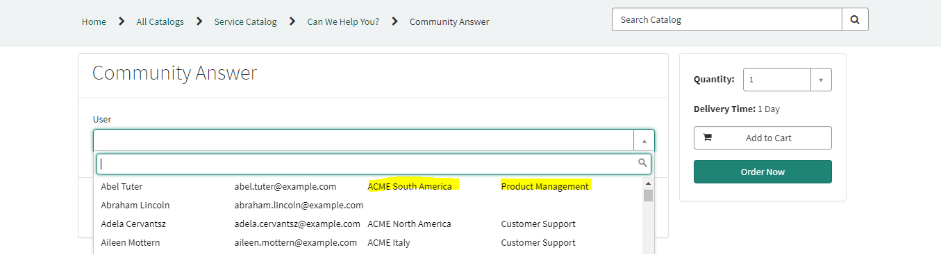 Display multiple column values in Reference variab... - ServiceNow ...