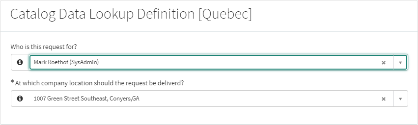 Catalog Data Lookup Definition on any table, elimi... - ServiceNow ...