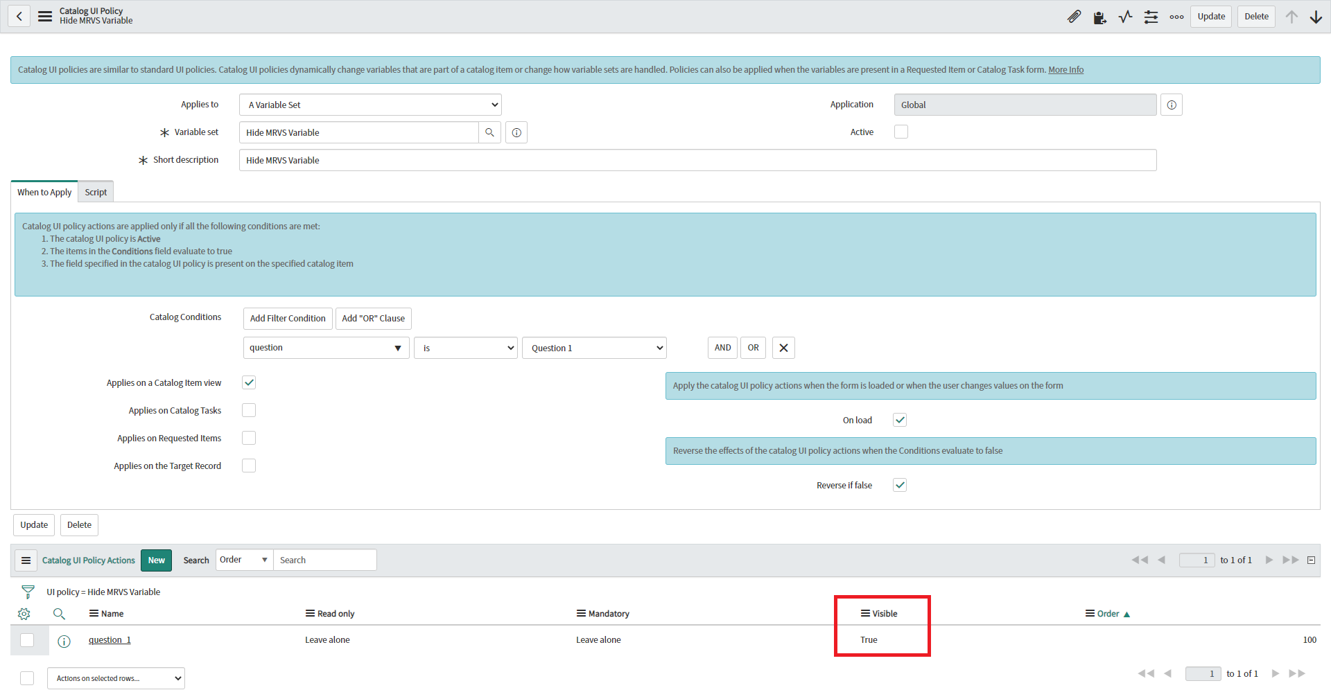 Hiding Multi-Row Variable Set Variables - ServiceNow Community