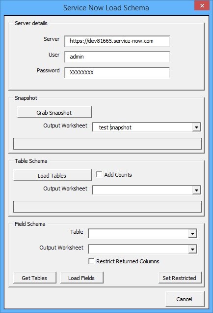 Excel ServiceNow Add-in - ServiceNow Community