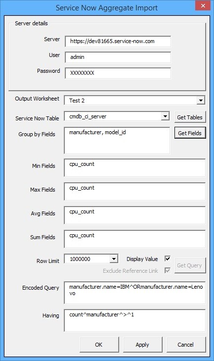 Excel ServiceNow Add-in - ServiceNow Community