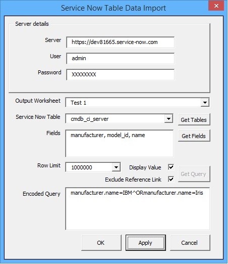 Excel ServiceNow Add-in - ServiceNow Community