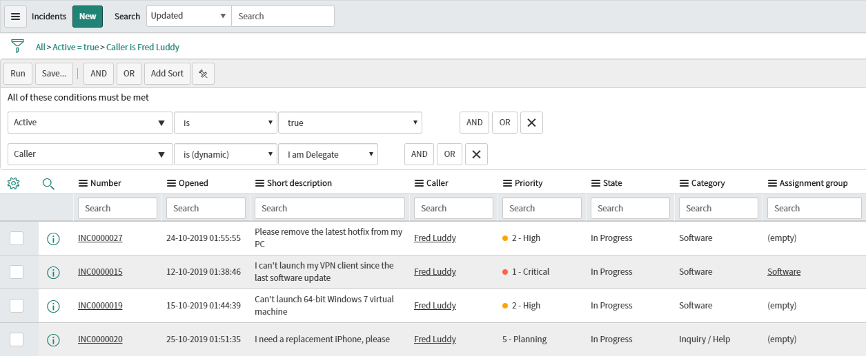Create your own Dynamic Filters - ServiceNow Community