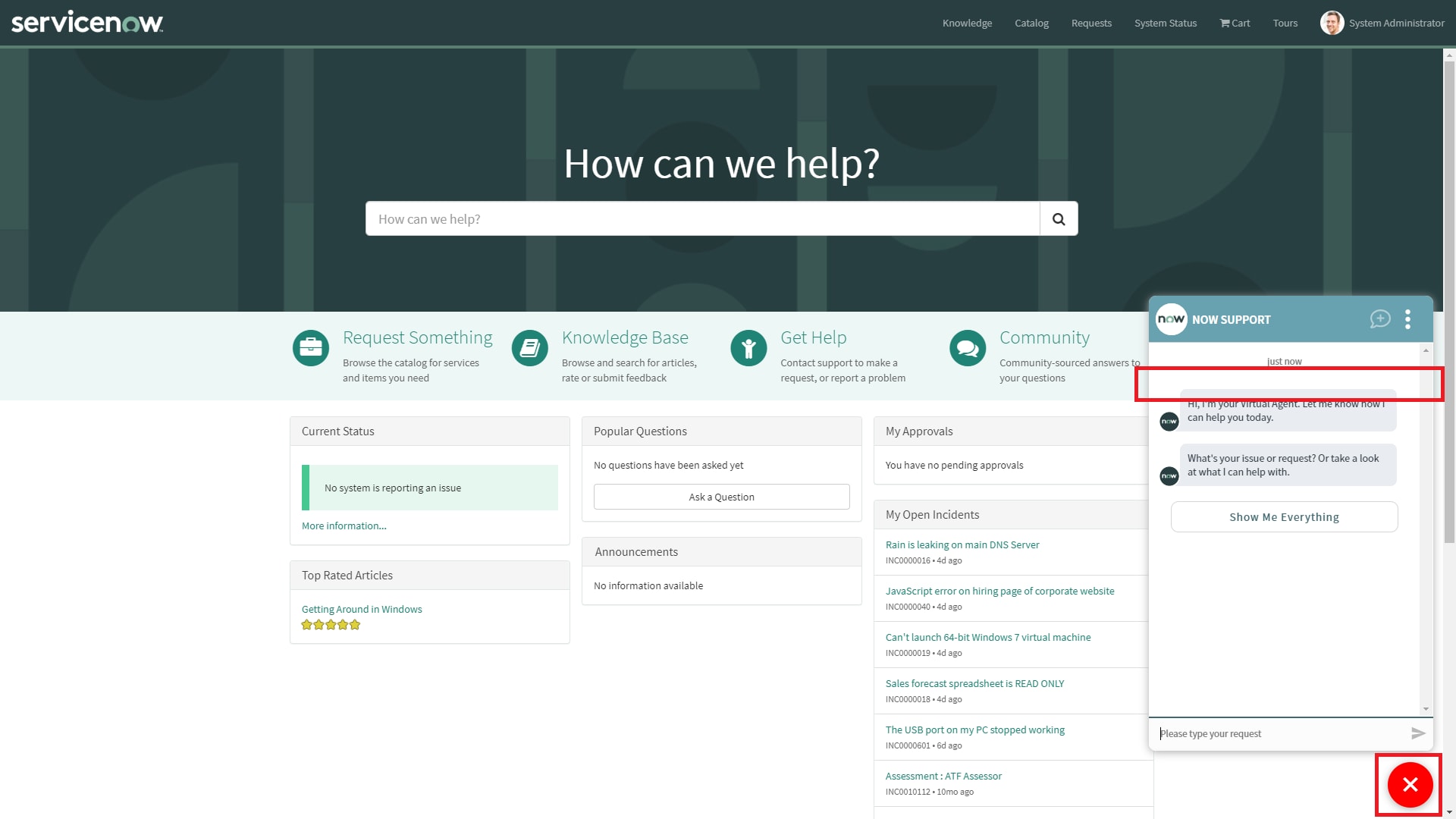 Adding instance options to directly embedded Servi... - ServiceNow ...