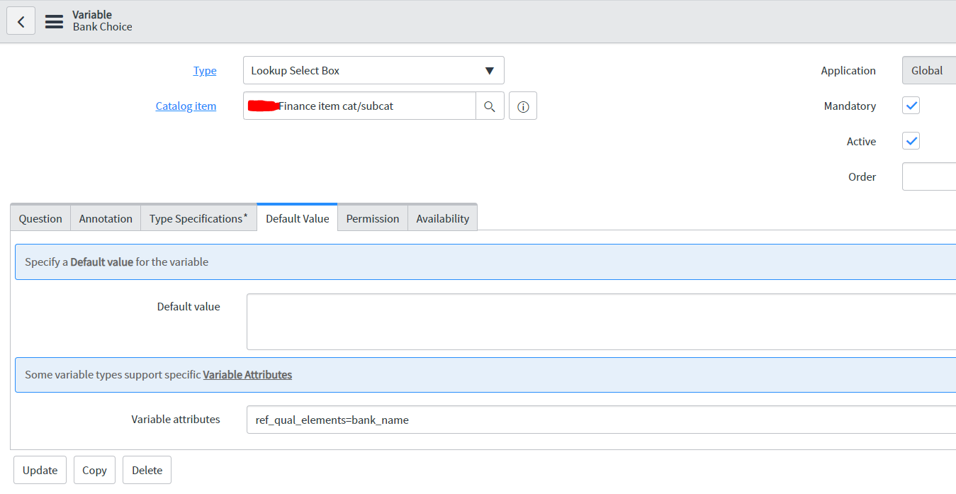 Creating Dependent Variables in Service Catalog? H... - ServiceNow Community