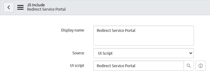 Redirect pages (e.g. links, bookmarks) to an other... - ServiceNow ...