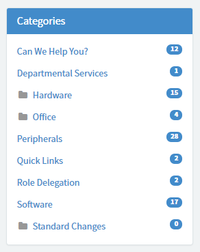 Service Portal, SC Categories widget improvements - ServiceNow Community