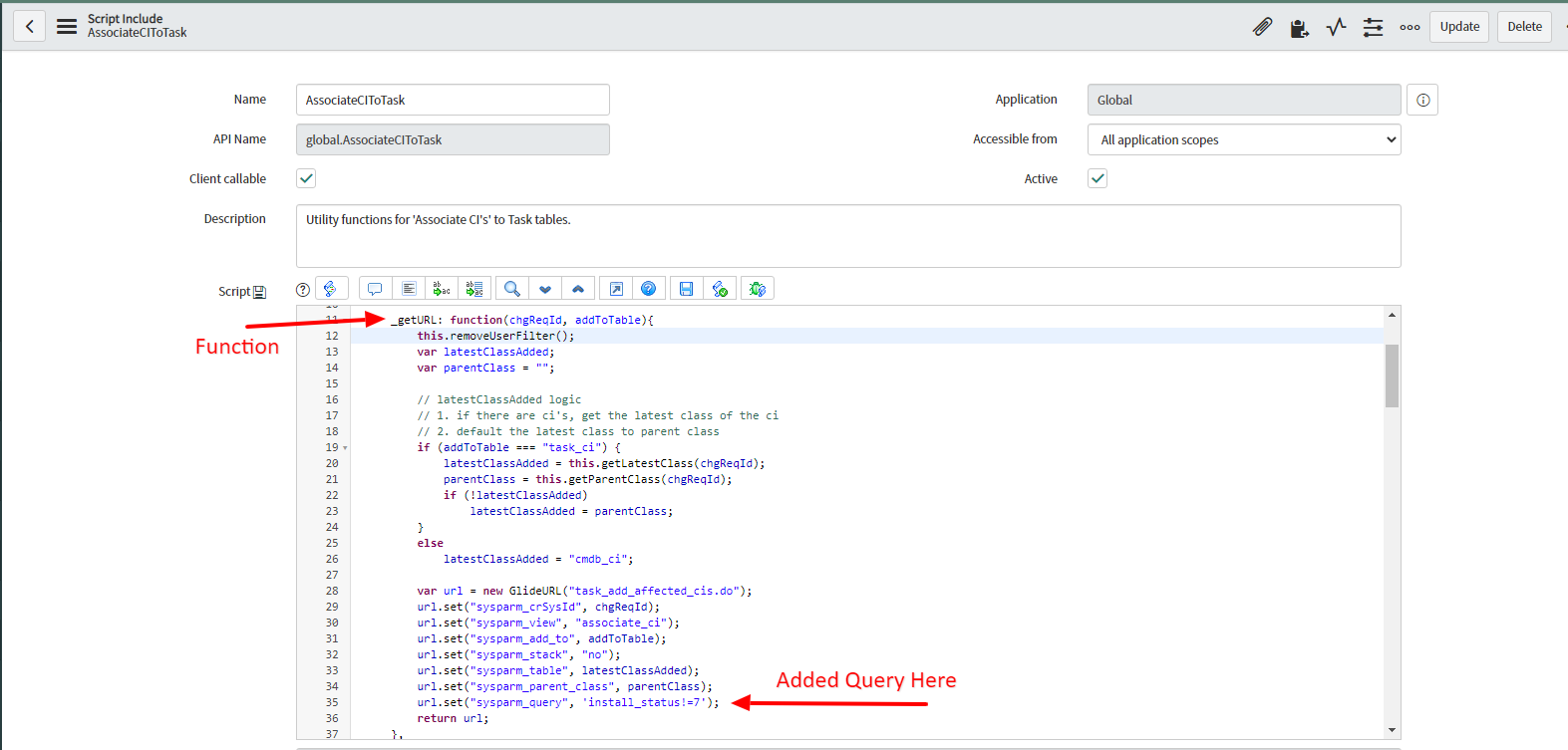 Apply Filter to ADD Button on Impacted Services/CI... - ServiceNow ...