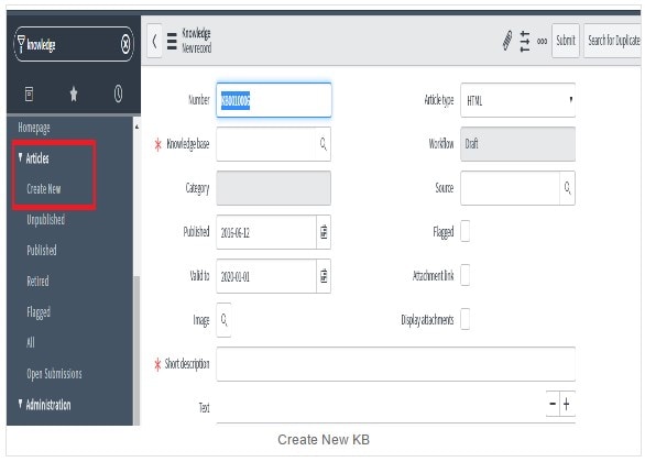 Knowledge Management in ServiceNow - ServiceNow Community