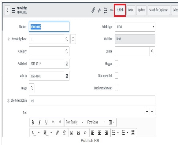 Knowledge Management in ServiceNow - ServiceNow Community