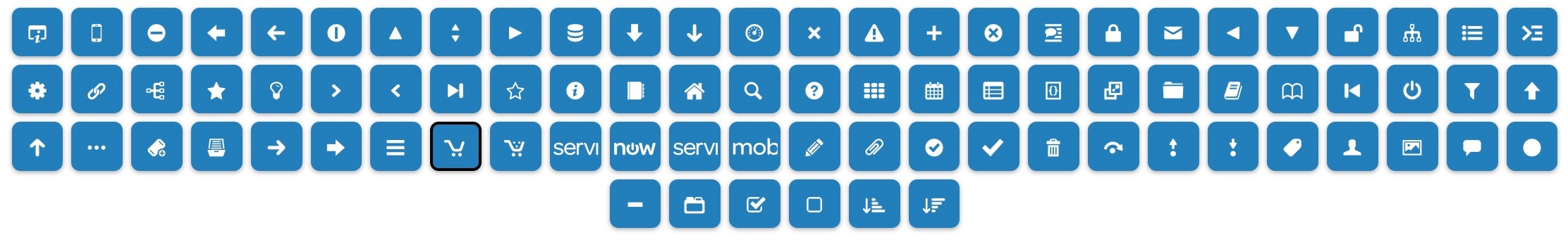 Mobile Icons - ServiceNow Community