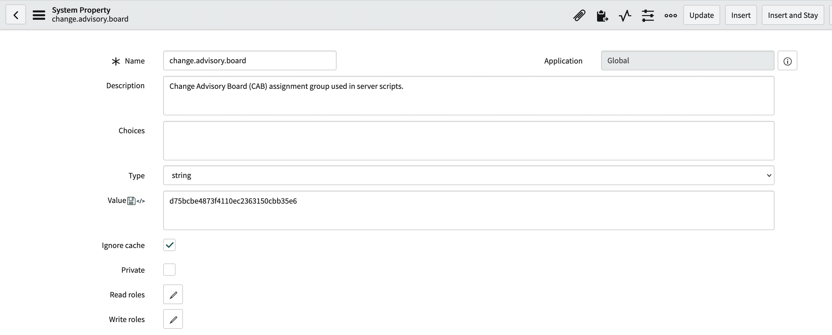 System Properties & it's Usage - ServiceNow Community