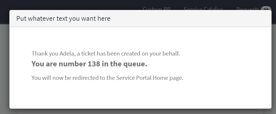 Custom Record Producer Widget - ServiceNow Community