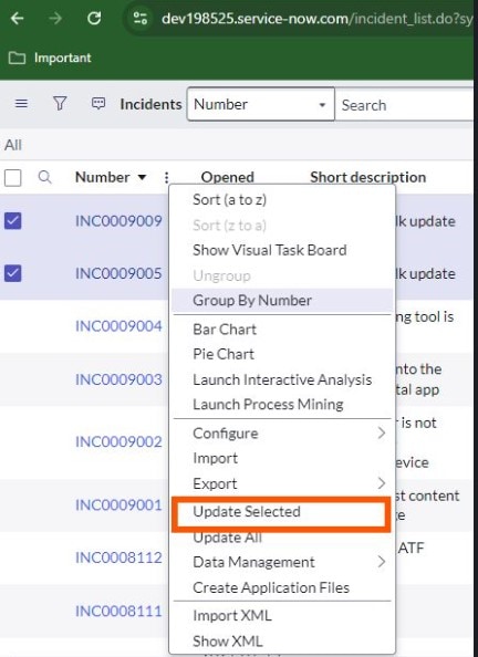 Multi-Row Edit Feature - ServiceNow Community