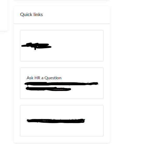Solved: Employee Center Quick Links Widget - ServiceNow Community