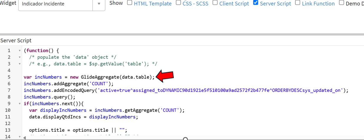 Solved: Widget - Select table through "Options Scheme" - ServiceNow Community