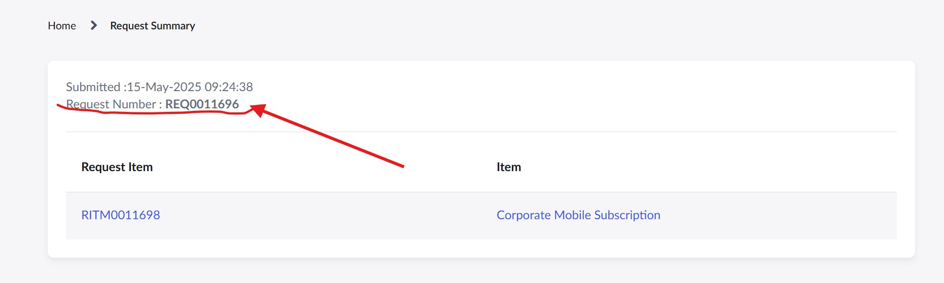 Solved: How can i remove the request number from the this... - ServiceNow Community