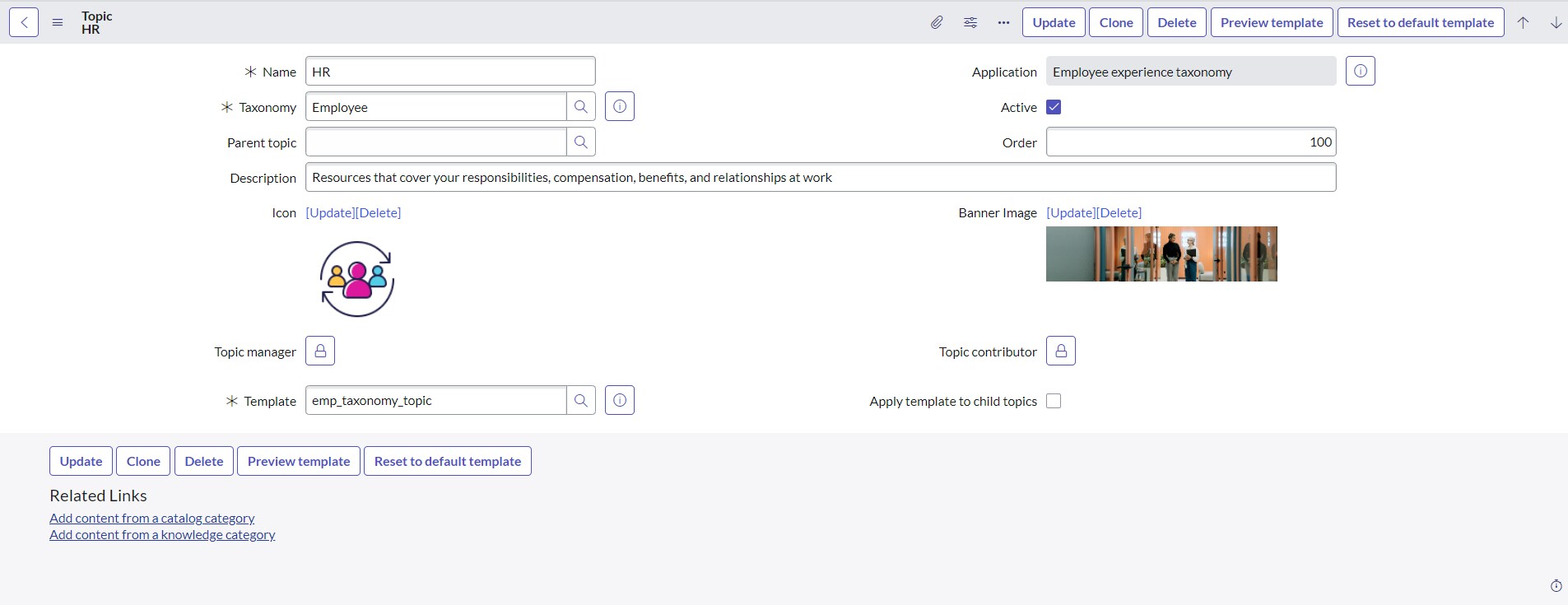Employee Center - HR Menu - ServiceNow Community